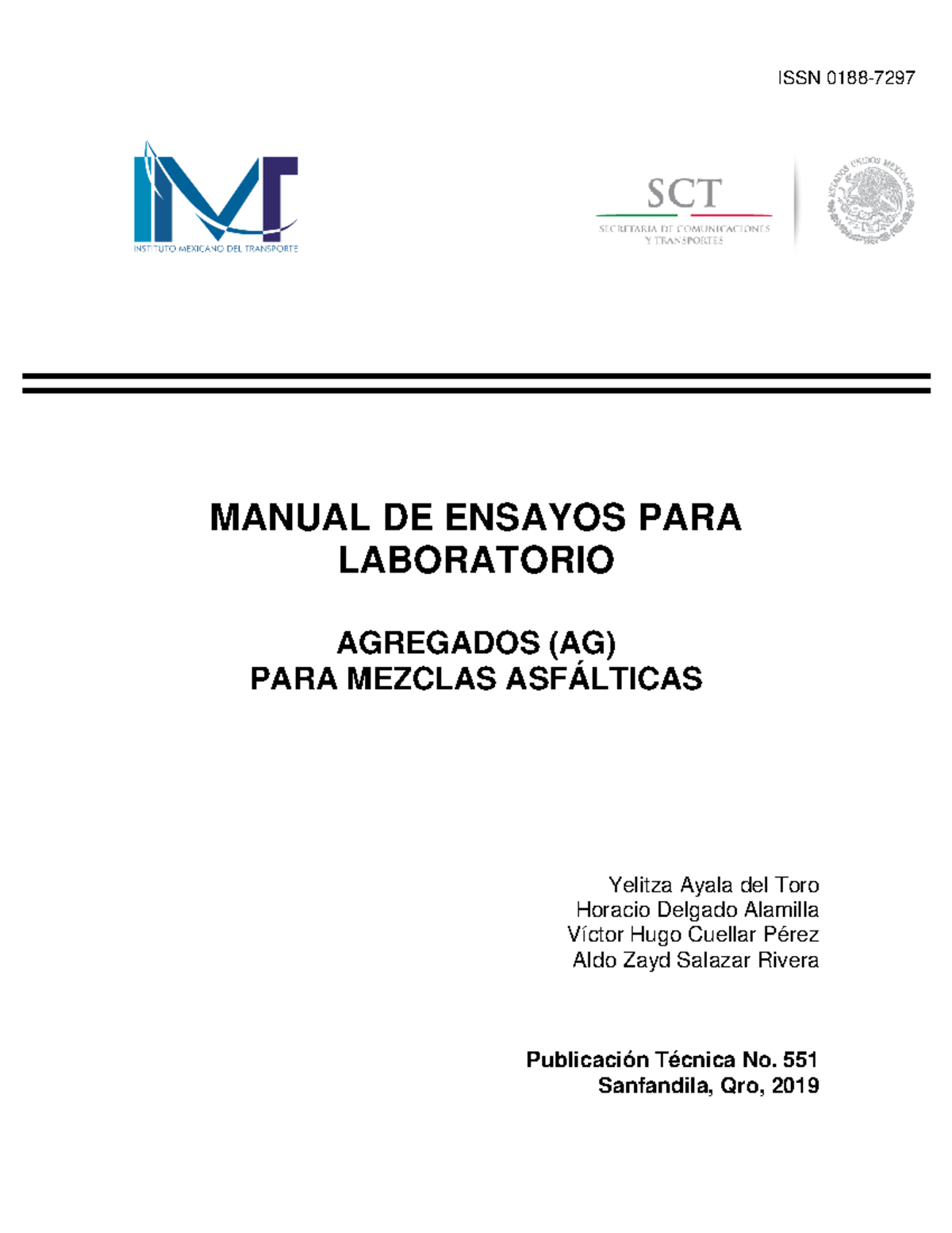 Ensayos PDF - Warning: TT: undefined function: 32 ISSN 0188- MANUAL DE ENSAYOS PARA LABORATORIO ...