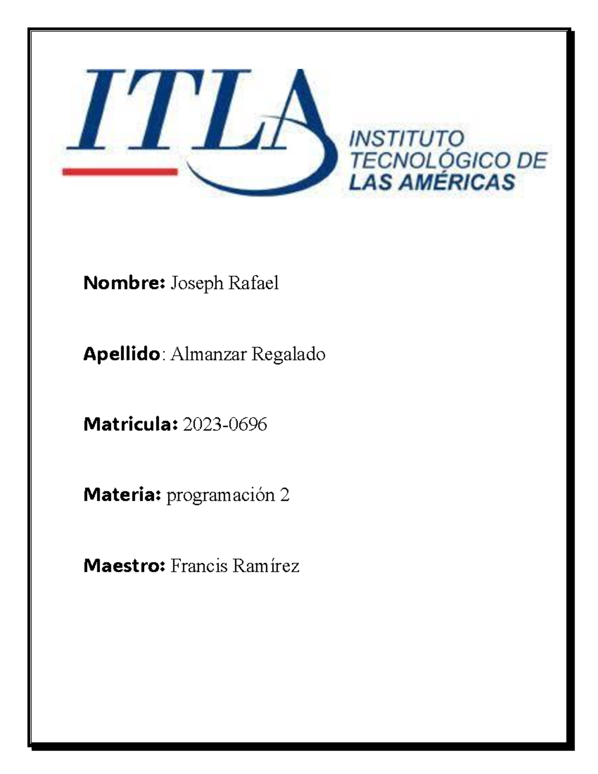 Resumen Capitulo 4 y 9 Joseph Almanzar 2023-0696 - Nombre: Joseph ...