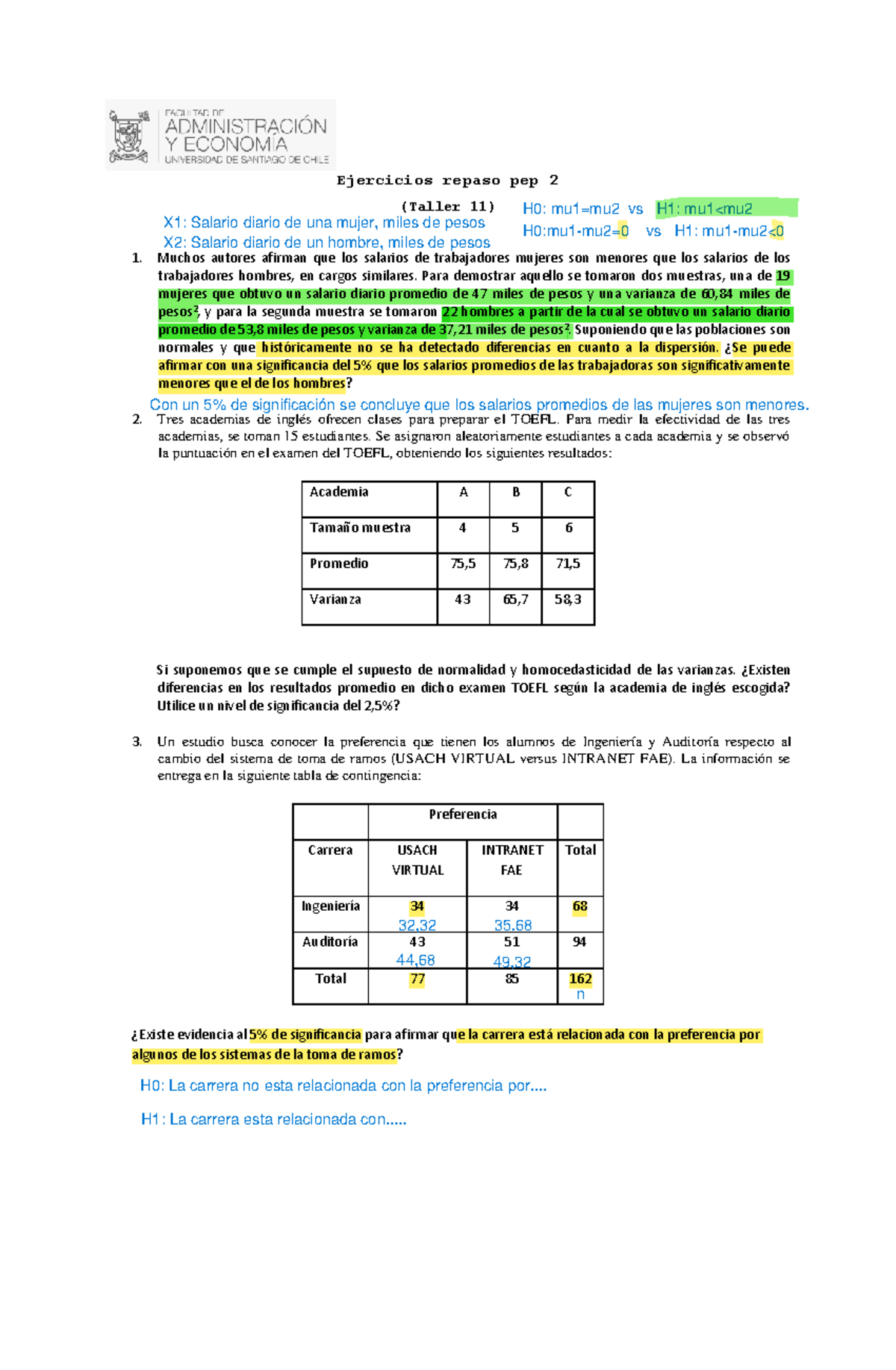 Repaso 500698 - khgiugigik - Ejercicios repaso pep 2 (Taller 11) Muchos ...