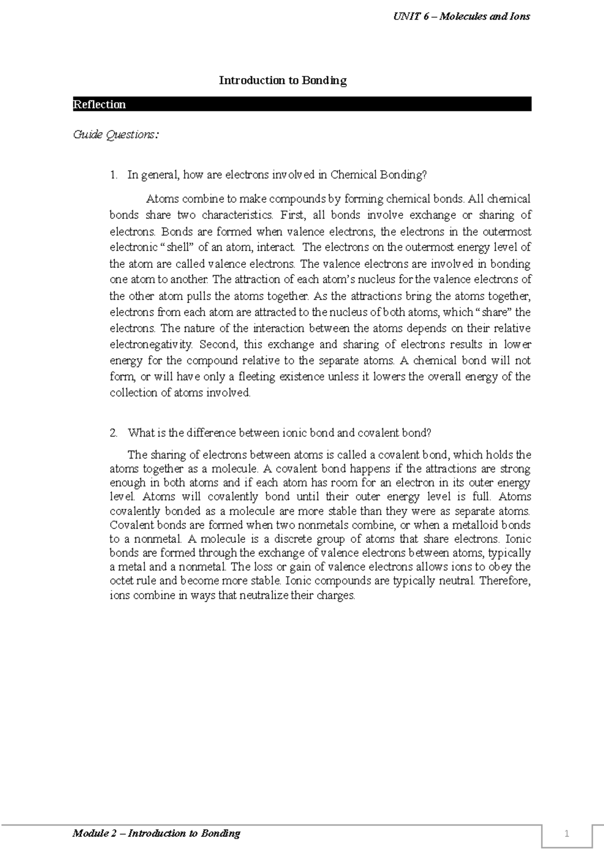 Module-2-Introduction-to-Bonding-activities - Copy - 1 UNIT 6 ...