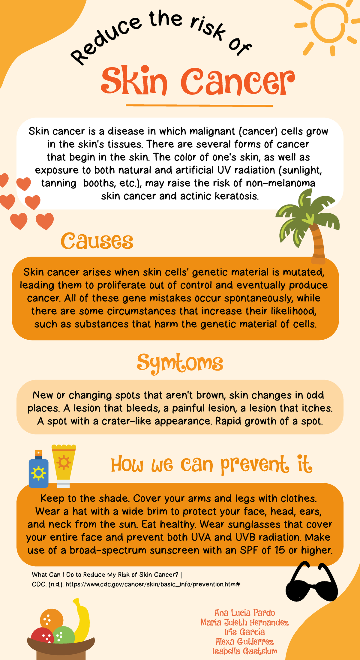 Skin Cancer Infography - Skin Cancer Causes How we can prevent it ...