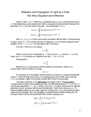 Lec5 Resolution PSF OTF - Spatial Resolution and Bandwidth. Point Spread Function. Optical ...