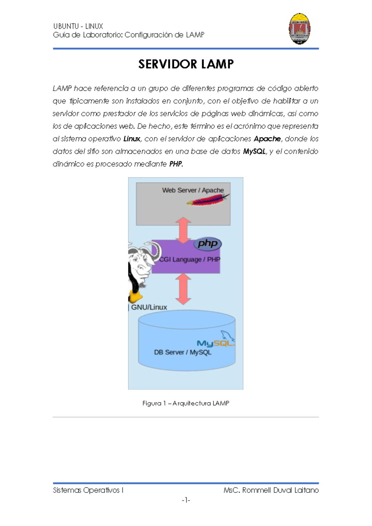 Ubuntu - LAMP - LAMP - Guía de Laboratorio: Configuración de LAMP ...