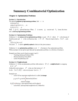 Algorithm FOR Optimization - ALGORITHM FOR OPTIMIZATION UNIT 1 ...