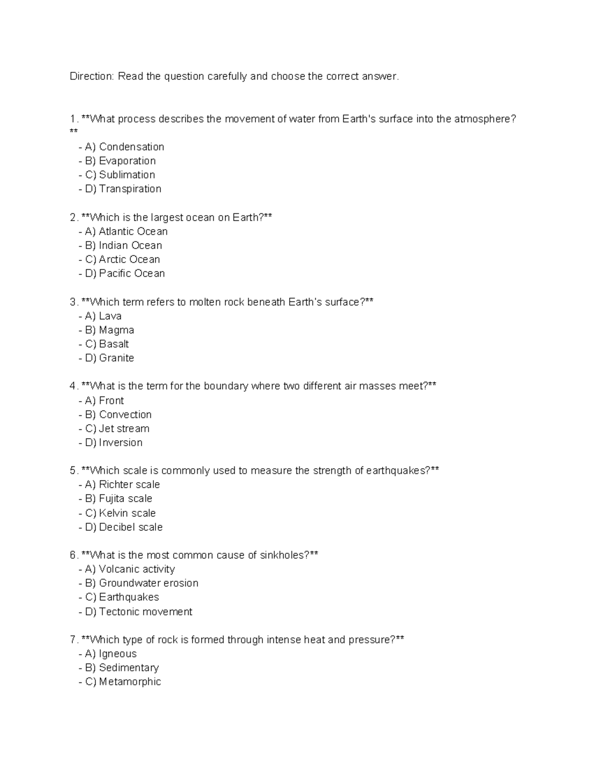 ES3 - These questions, as practice material, build foundational ...