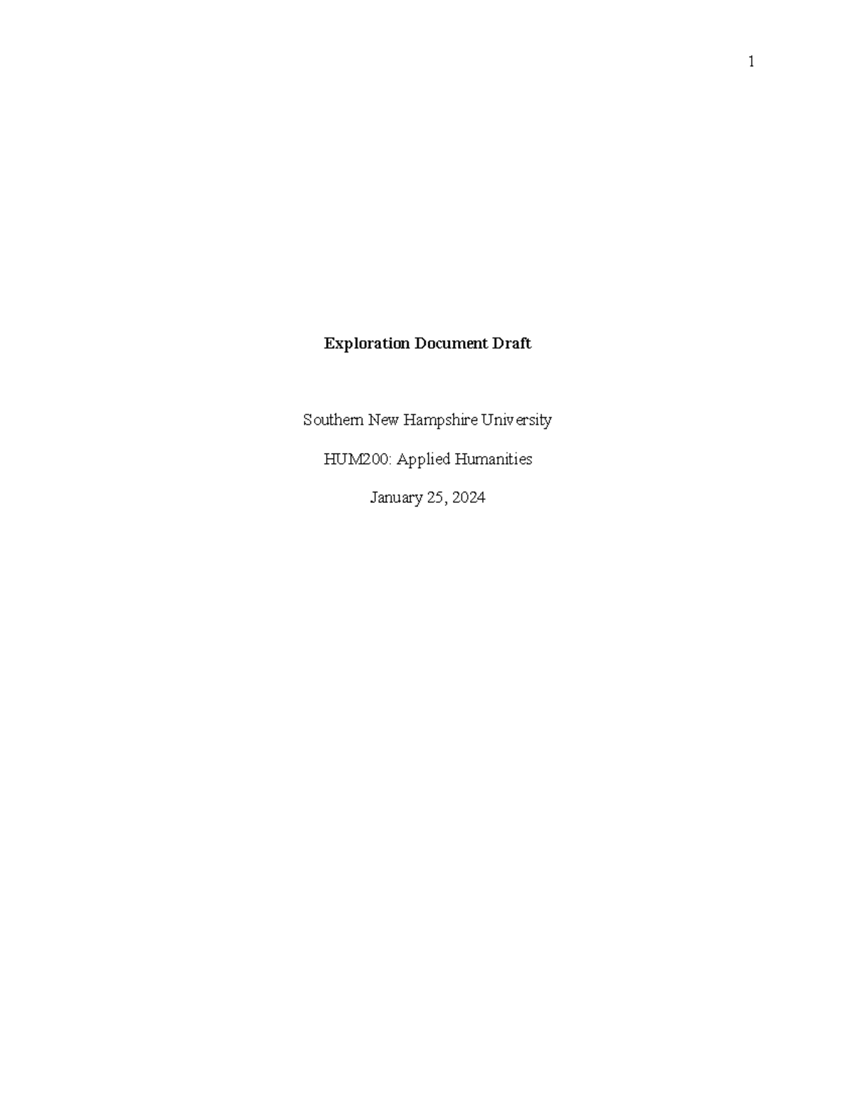 Exploration Document Draft - Exploration Document Draft Southern New ...