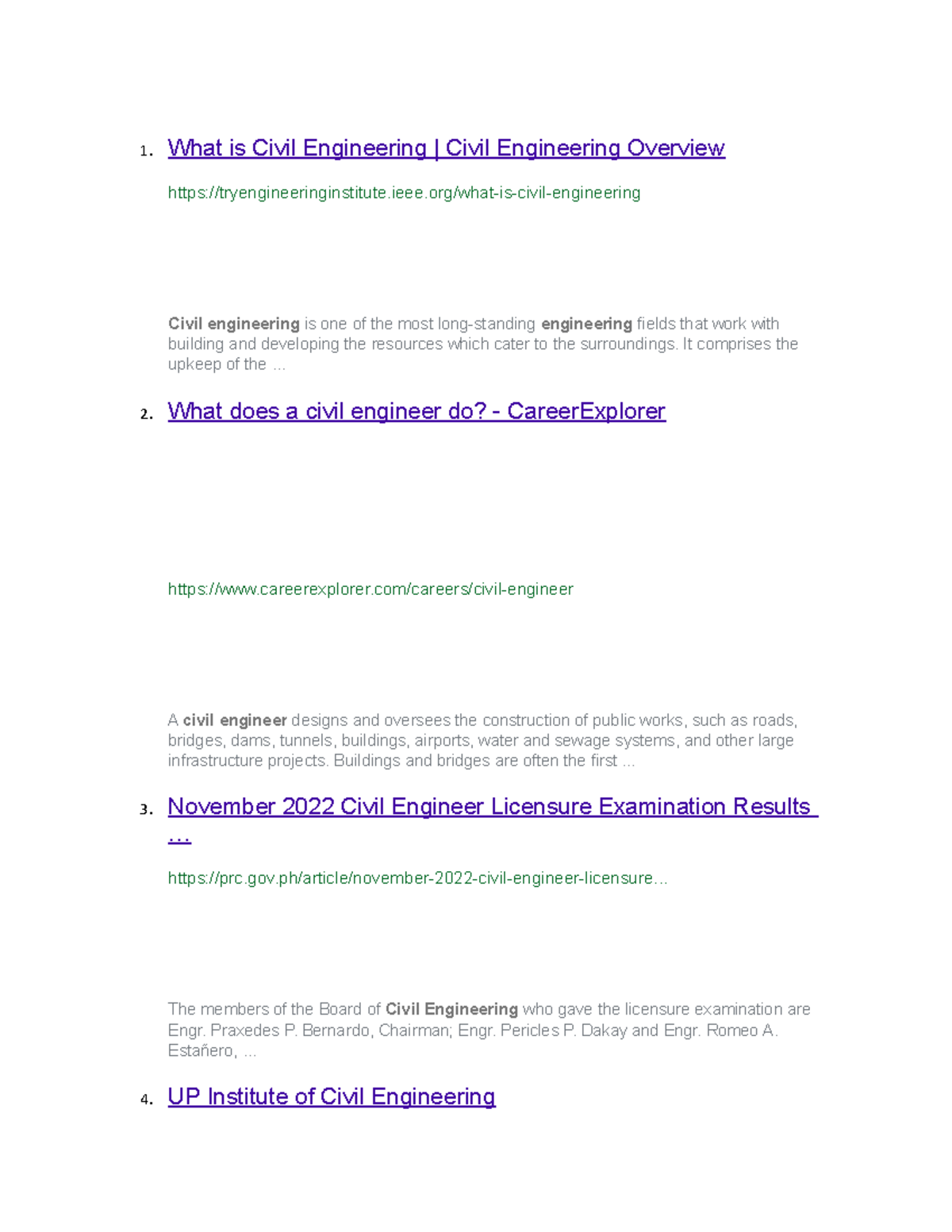 C11 - Engineering - 1. What is Civil Engineering | Civil Engineering ...