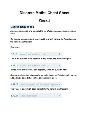 [Solved] a 2 marks Find and draw two different simple graphs with the - Discrete Mathematics I ...