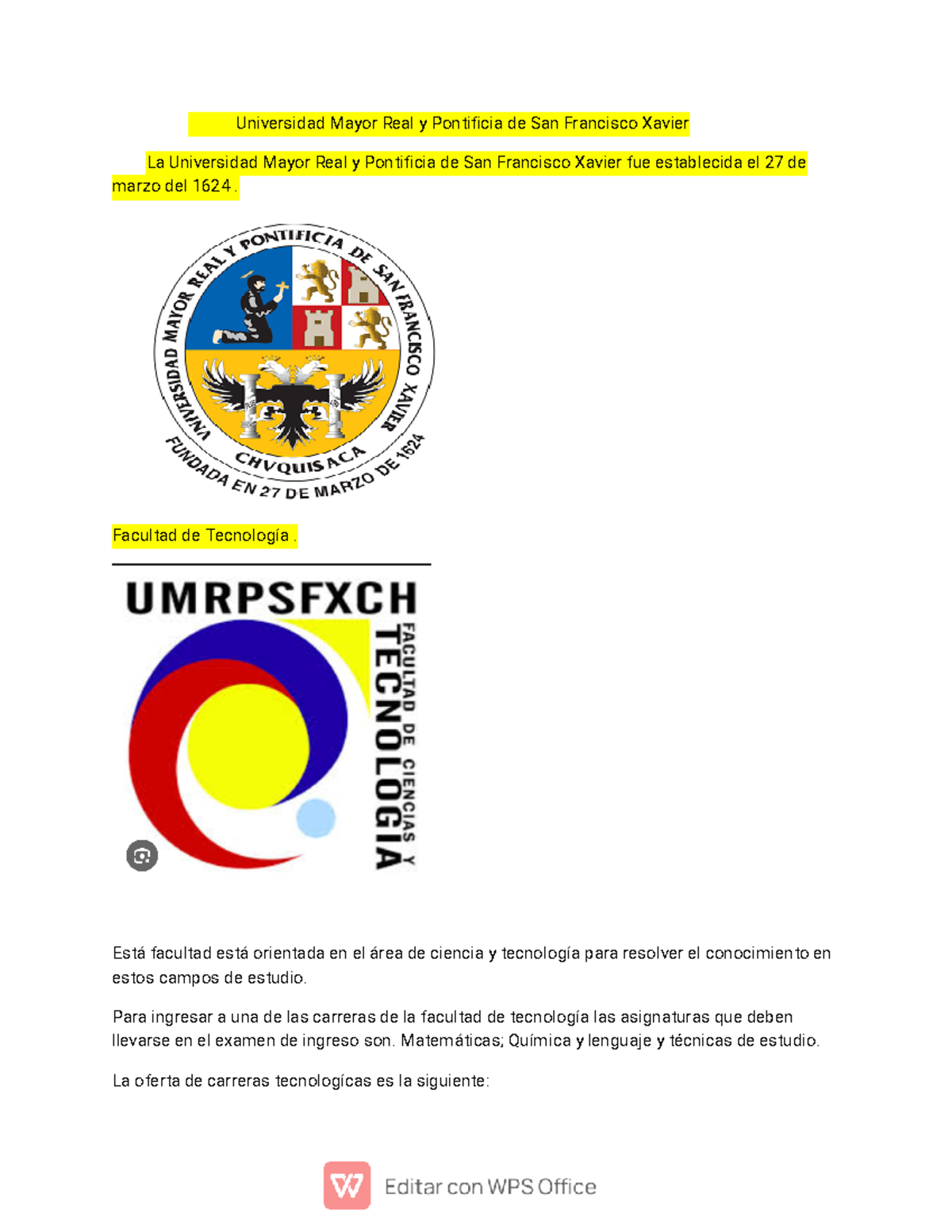 Universidad May-WPS Office 2 ...