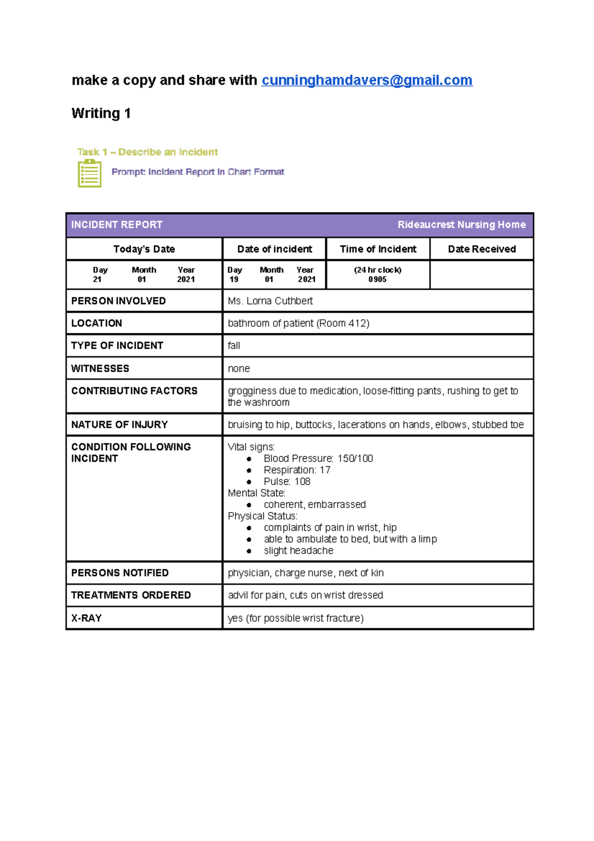 Ekamjot kaur final writting 1 - make a copy and share with ...