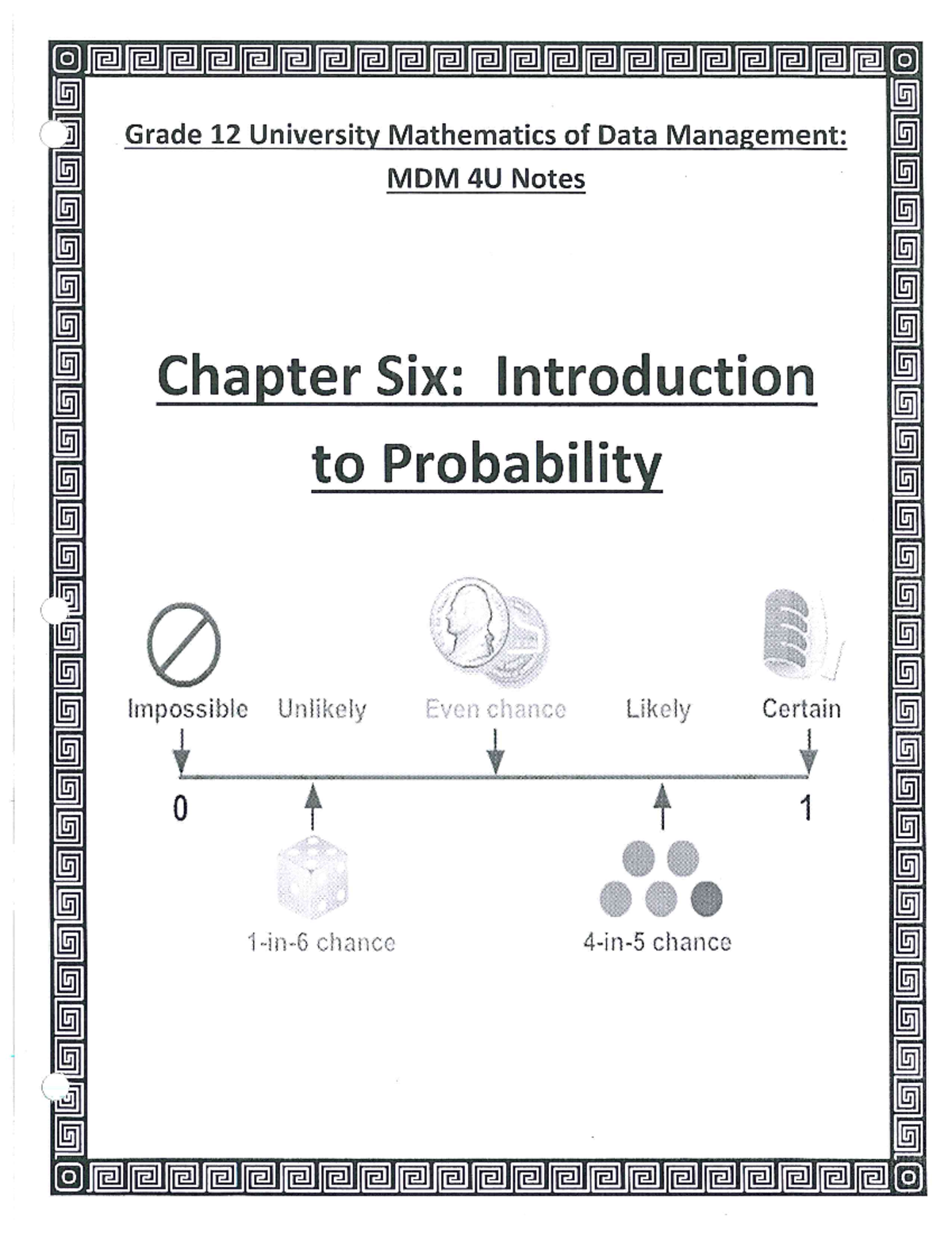 MDM4U1 - Chapter 6 Solutions - Studocu