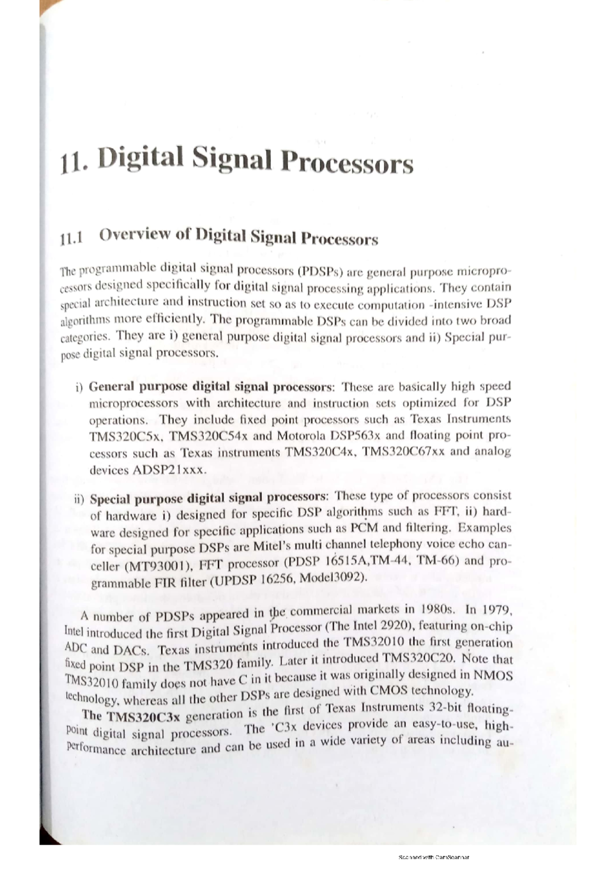 DSP(2) (1)-1 - Lecture notes - Digital Electronics And Integrated ...
