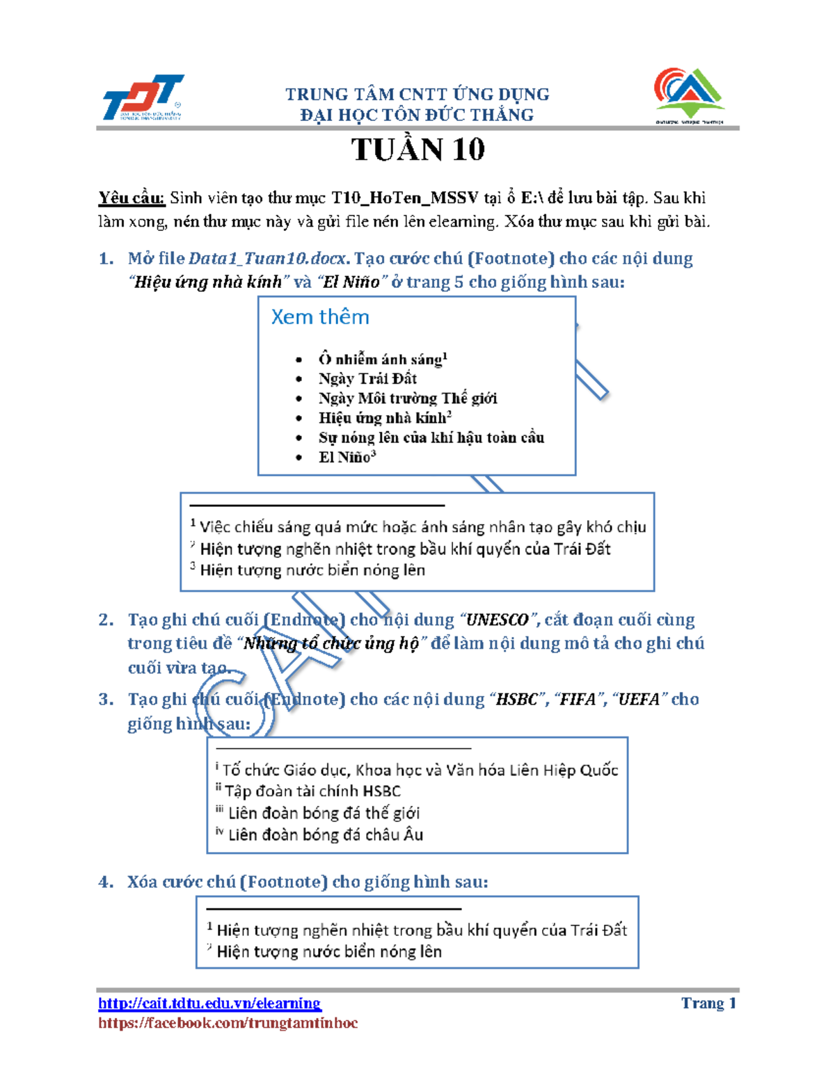 BTTailop 2016 Tuan10 - tin học - ĐẠI HỌC TÔN ĐỨC THẮNG cait.tdtu.edu ...