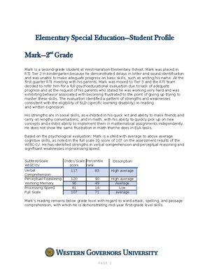 Special Education Lesson Plan D005 - Special Education Lesson Plan Template General Information ...