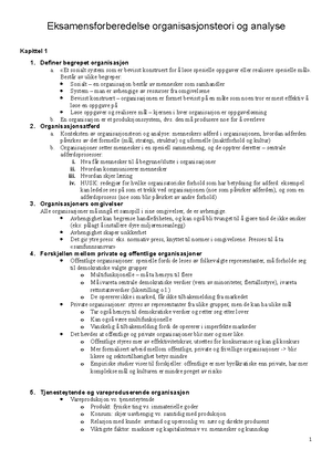 Jacobsen&Thorsvik- Kapittel 6-omgivelser - KAPITTEL 6: ORGANISASJON OG OMGIVELSER Omgivelser er ...