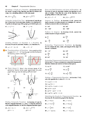 CALC 18 - CALC 18 NOTES - ####### 50 Chapter 1 Limits and Their ...
