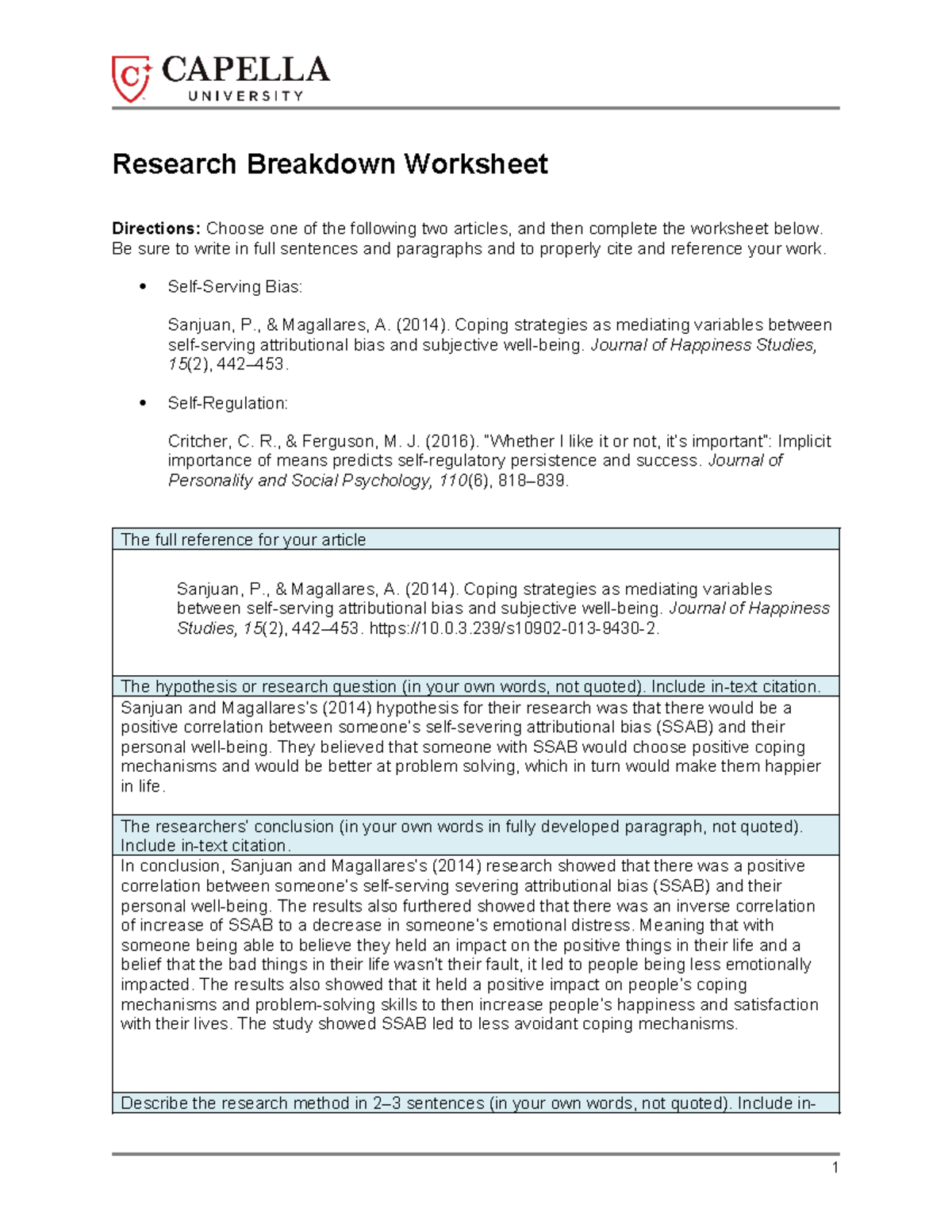 Cf PSYC3520 u02a1 rsrch bkdn wksheet - Research Breakdown Worksheet ...