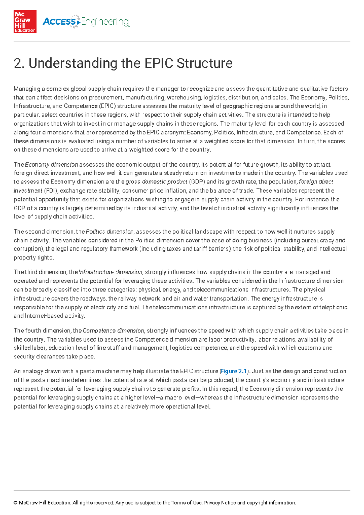 Understanding the epic structure - 2. Understanding the EPIC Structure ...