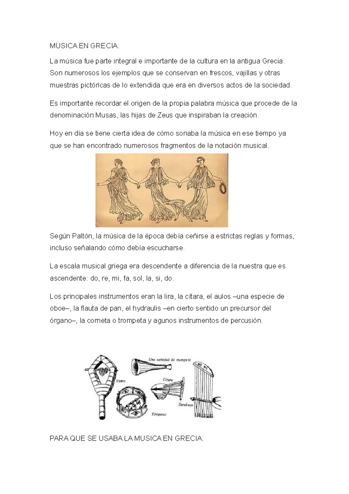 Musica EN Grecia-Iris - MUSICA EN GRECIA: La música fue parte integral ...