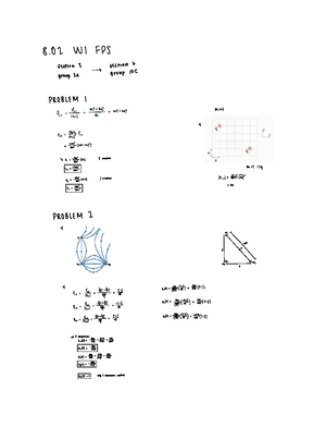 PSET #8 - PSet8 Solutions - Collaborators: Physics Mentor: Rokas Veitas (Physics Mentor) 8 ...