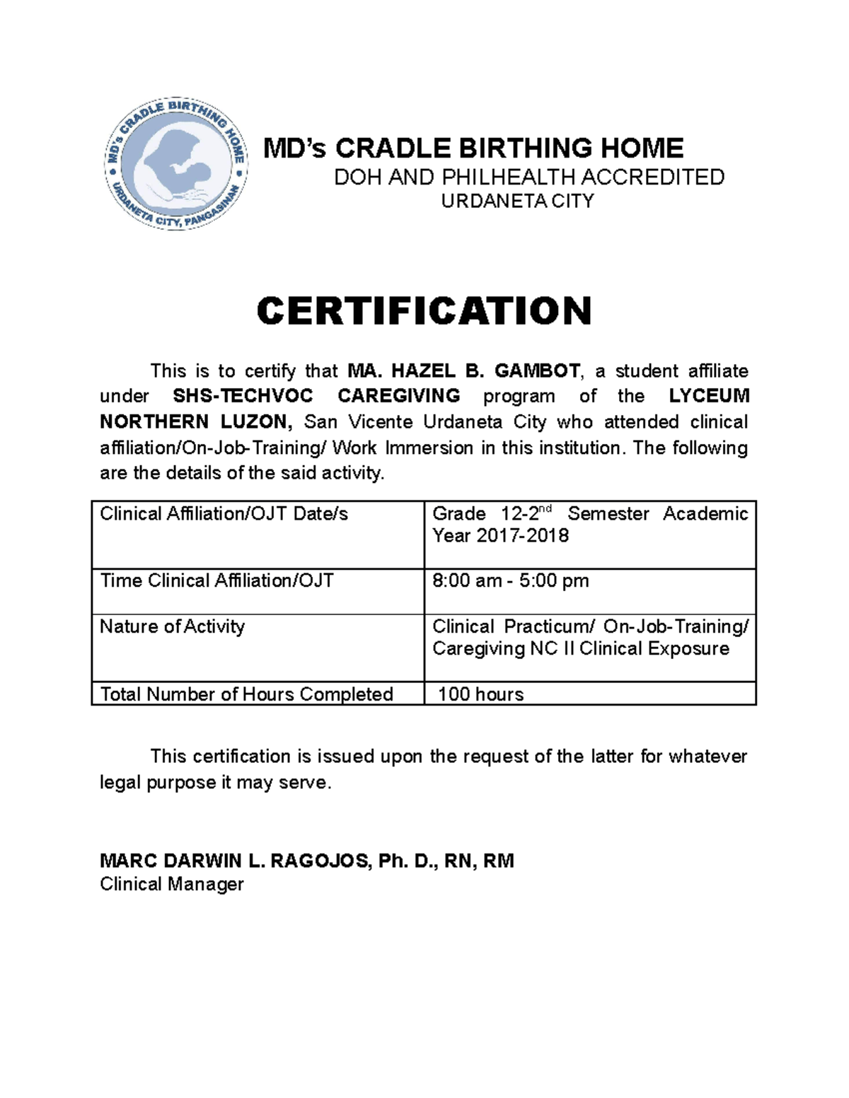 Certification - the action or process of providing someone or something ...