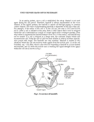 Power Difference Handoff - POWER DIFFERENCE HANDOFF A better algorithm ...