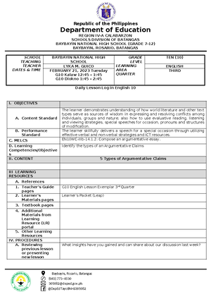HG G8 Q1 Mod1 Grade 8 Quarter 1 - ` Homeroom Guidance Quarter 1 ...