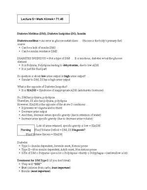 Mark K Lecture 10 - Lecture 10 • Mark Klimek • 87: Maternity and ...