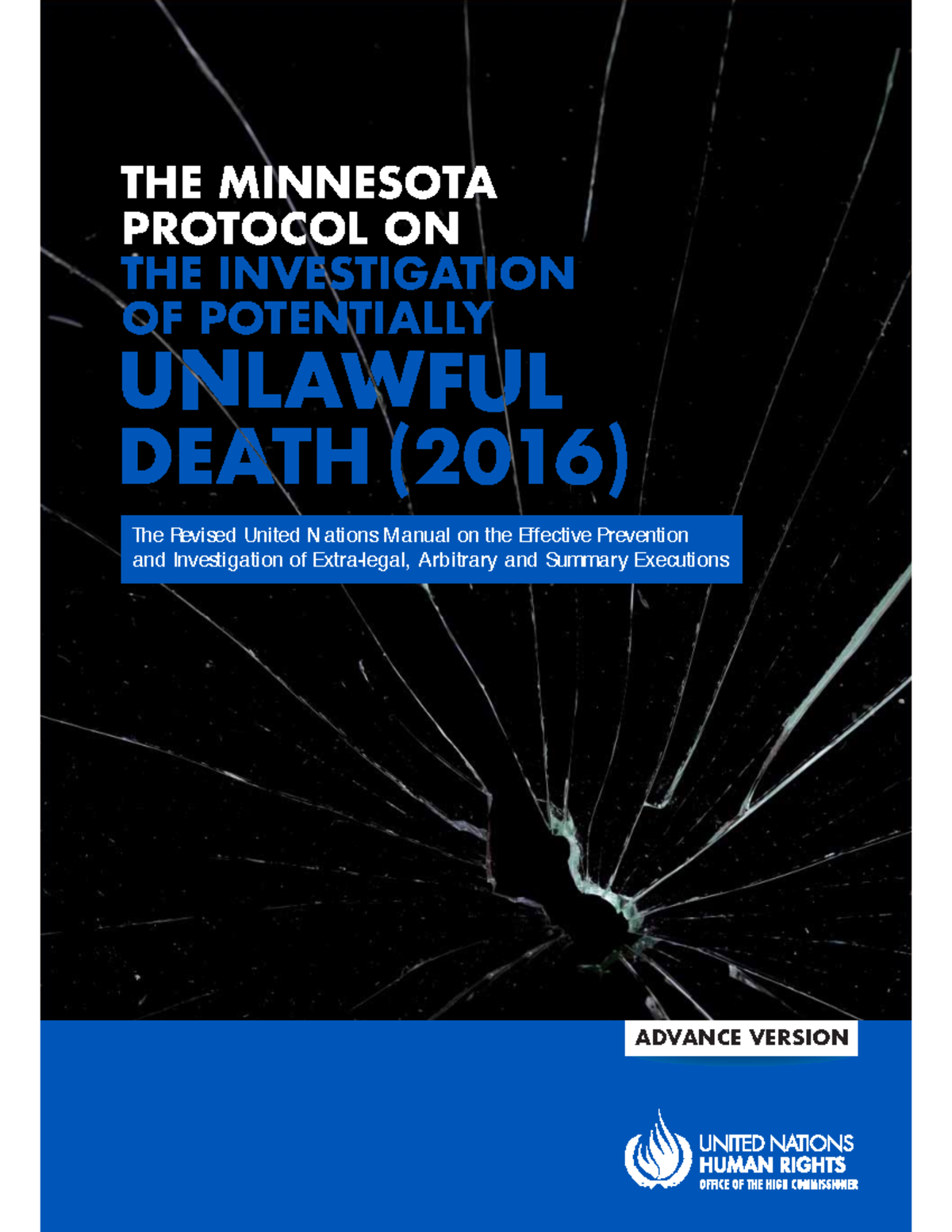 The Minnesota Protocol on the potenntially unlawful death (2016 ) - THE ...
