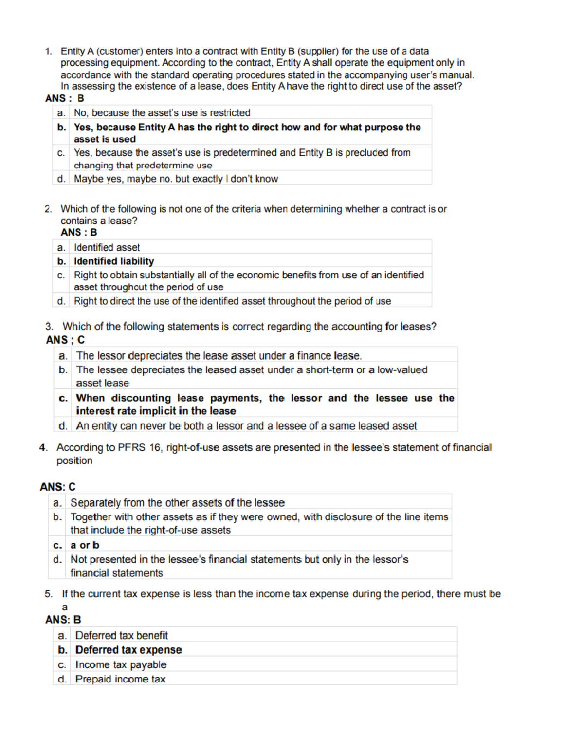 Intermediate Accounting 1 Accountancy Studocu