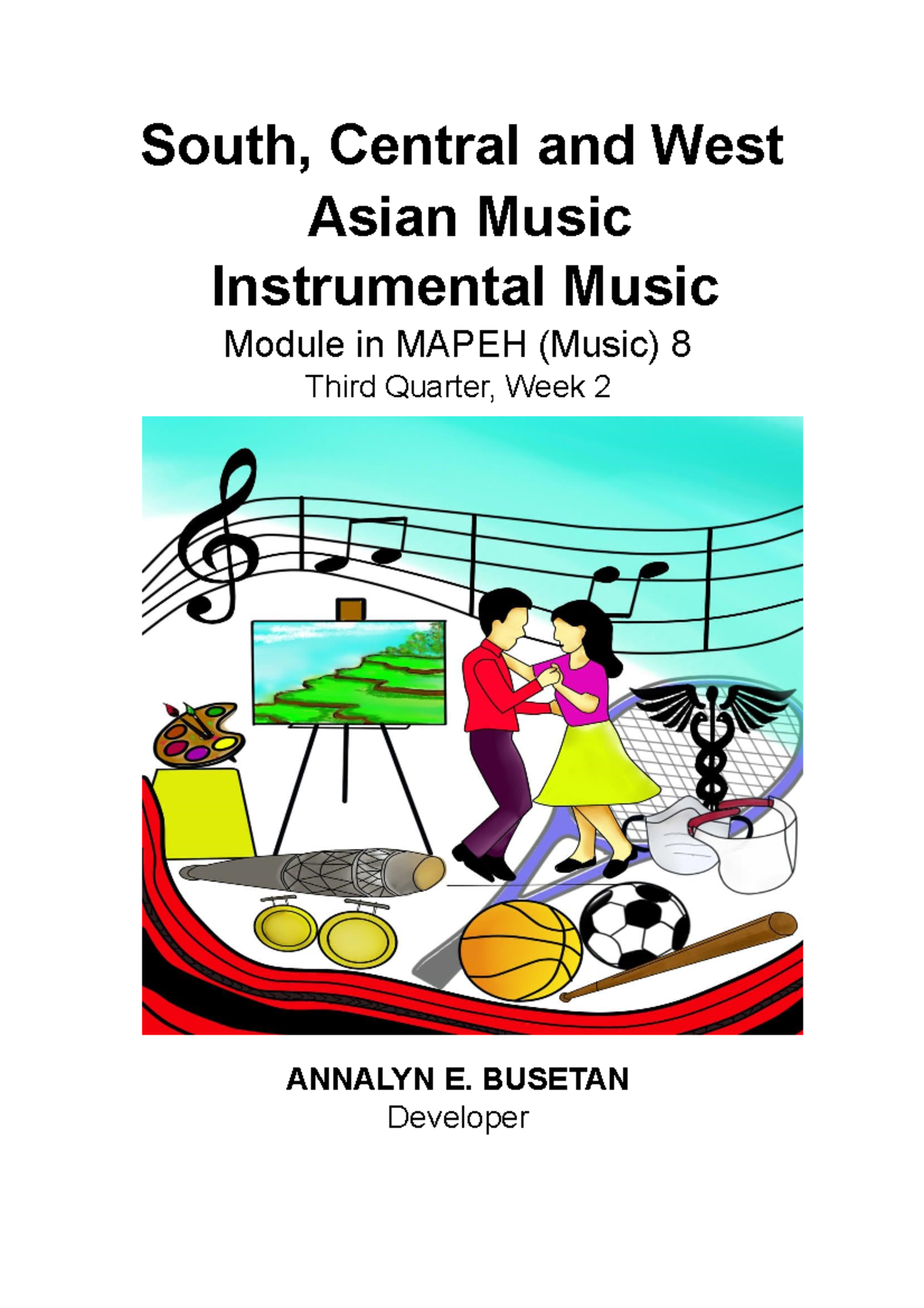 Q3- Music Module-5 - hand out - South, Central and West Asian Music ...
