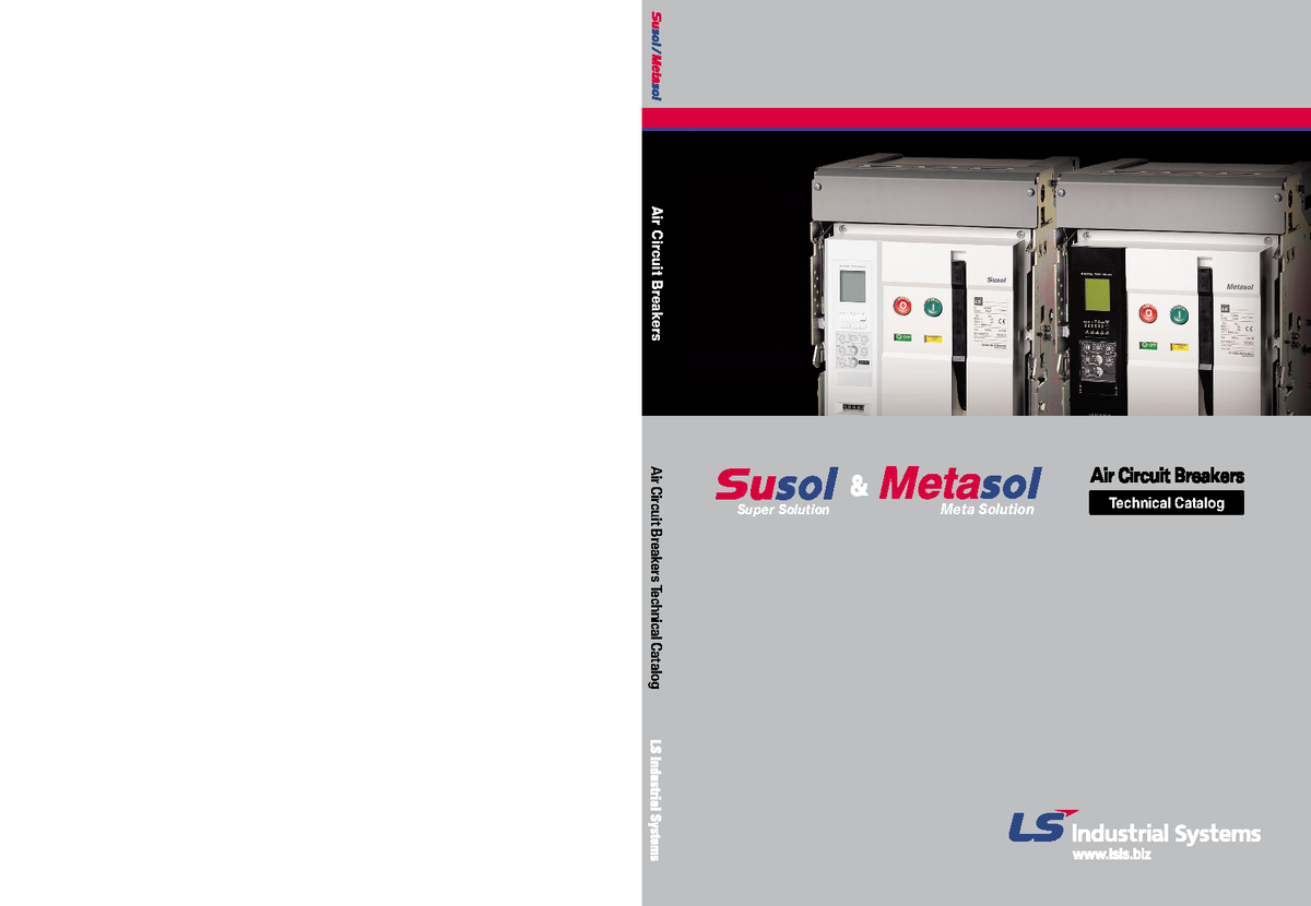 ACB Technical Manual E - mmmnn - Air Circuit Breakers Technical Catalog Super Solution Meta ...