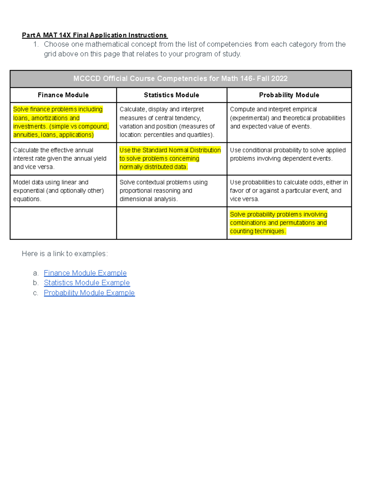 Final Presentation Applications - Part A MAT 14X Final Application ...