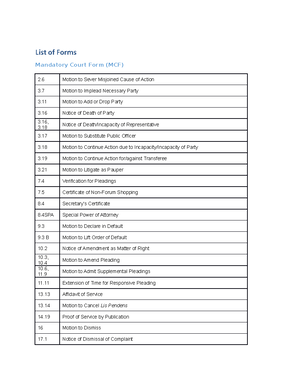 Pre Trial Order and Minutes of Pre Trial Template 2021 - Republic of ...