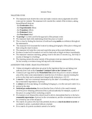 Final Report (Exam) - Crime Scene Investigation report Case File ...