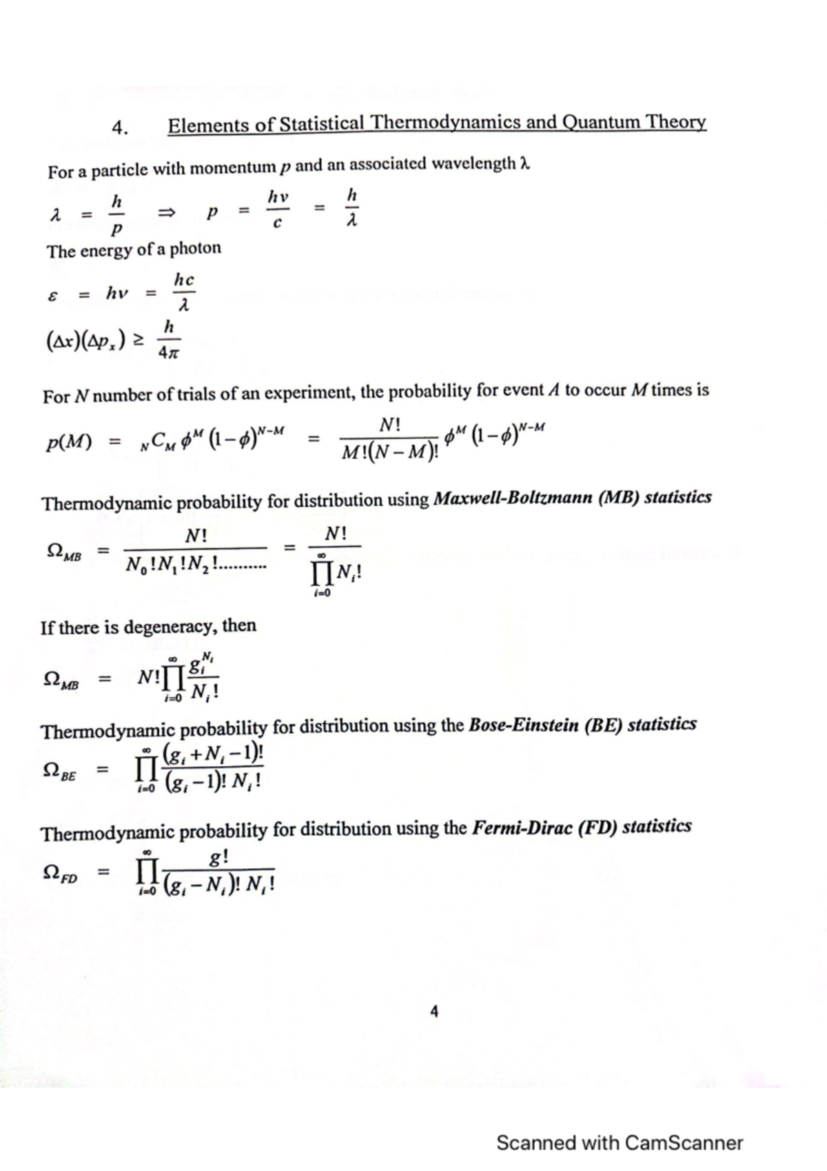 ME 508 Intro Formulas Part-4 - ME 508 - Studocu