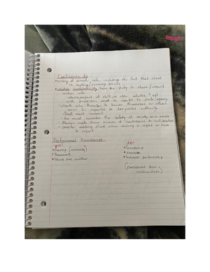 Notes pt 2 - information about social work - SOWK 1350 - Studocu