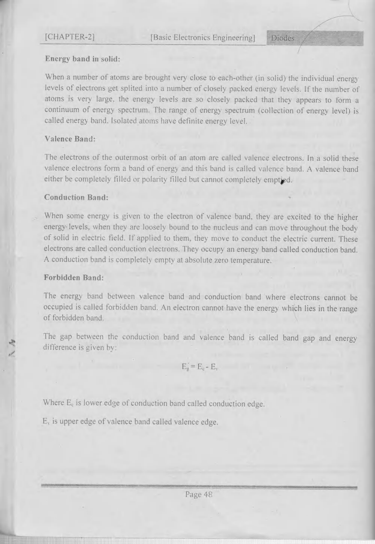 Ch 2 Diodes 1 - Basic Electronics Engineering - Studocu