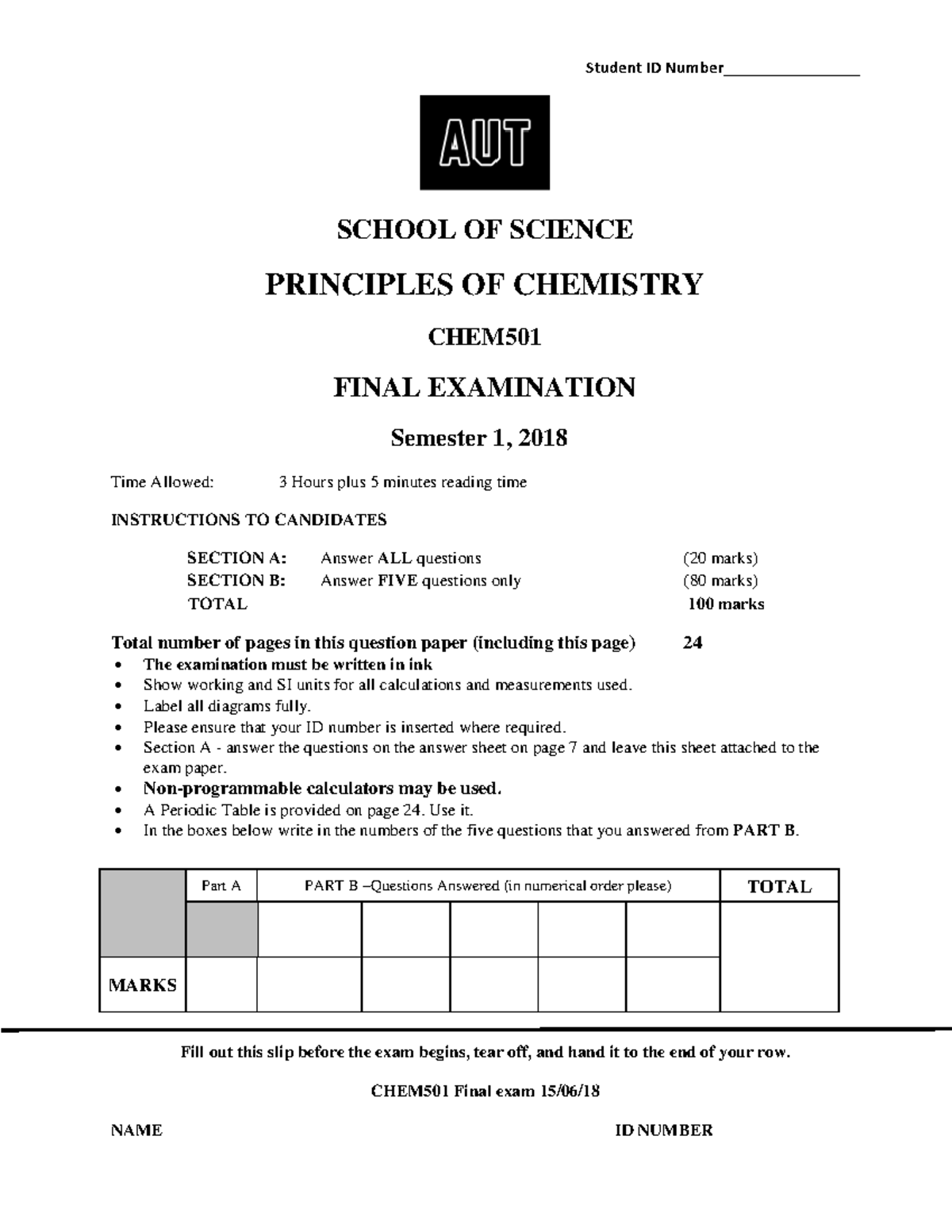 Final Exam 2018, questions and answers - Warning: TT: undefined function: 22 Student ID - Studocu