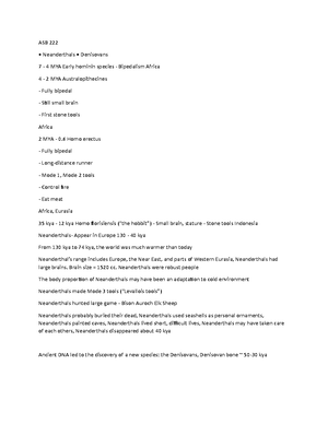 ASB222 Module 3-4 - ASB 222 - ASU - Studocu