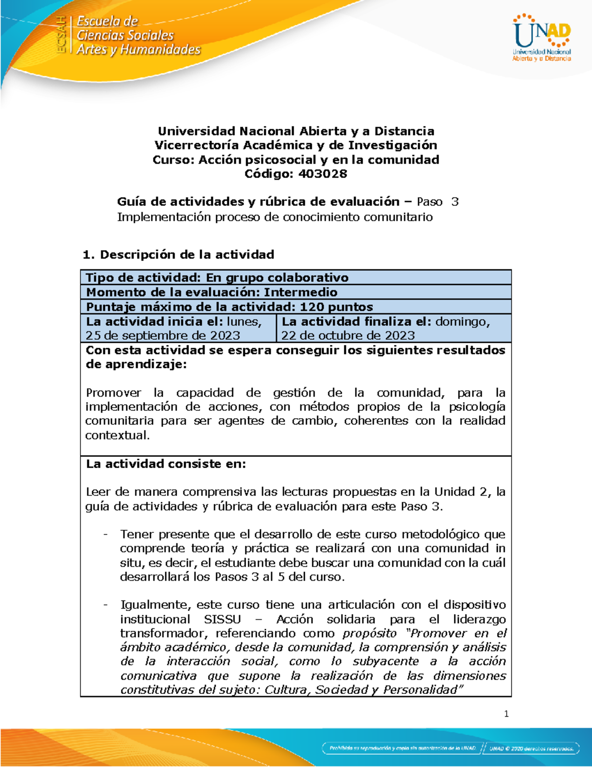 Guía de actividades y rúbrica de evaluación - Unidad 2 - Paso 3 ...