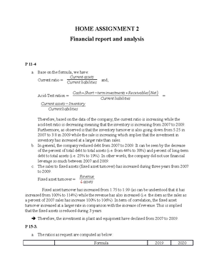 BNL Stores - Case study for BNL Sores - BNL STORES Question 1 Profitability ratios Formula 2018 ...