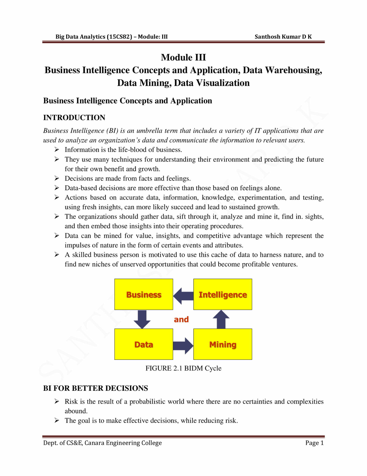 Module 3 bigdata - Big Data Anlytics - Studocu