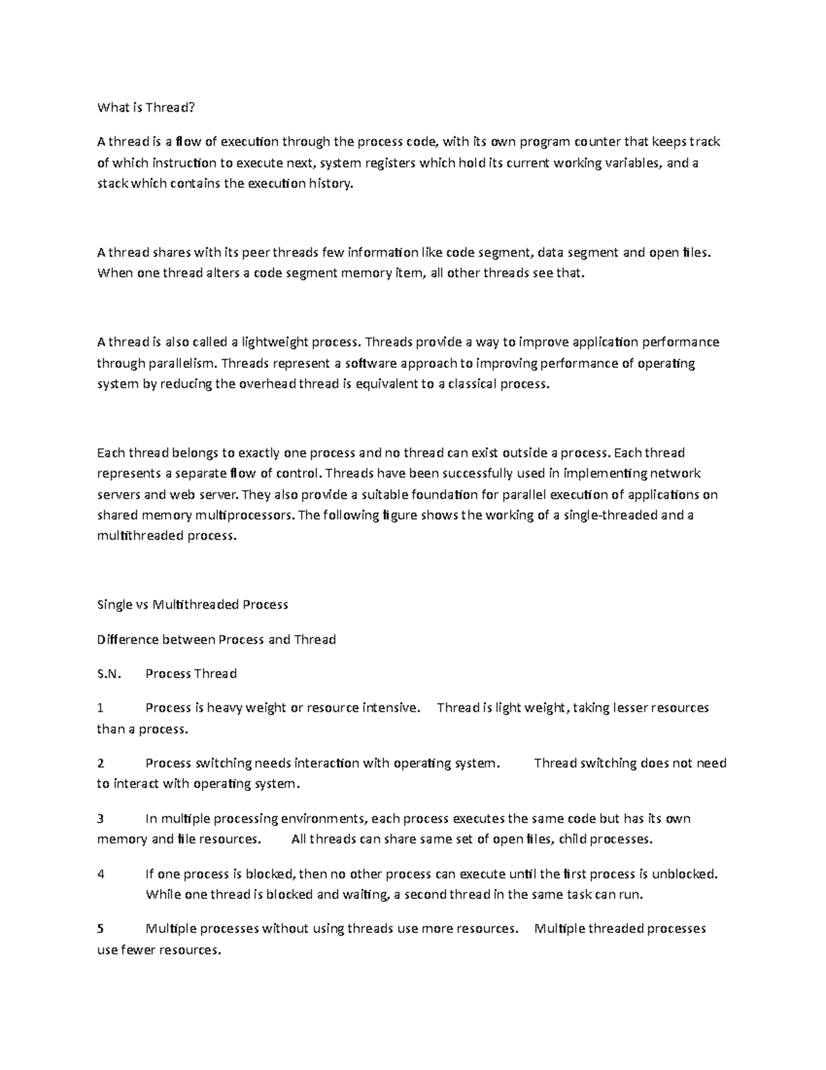 What is Thread-WPS Office - What is Thread? A thread is a flow of ...