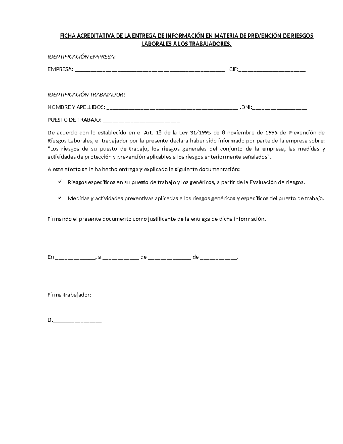 Ejemplo Editable Entrega INFO Riesgos - FICHA ACREDITATIVA DE LA ...