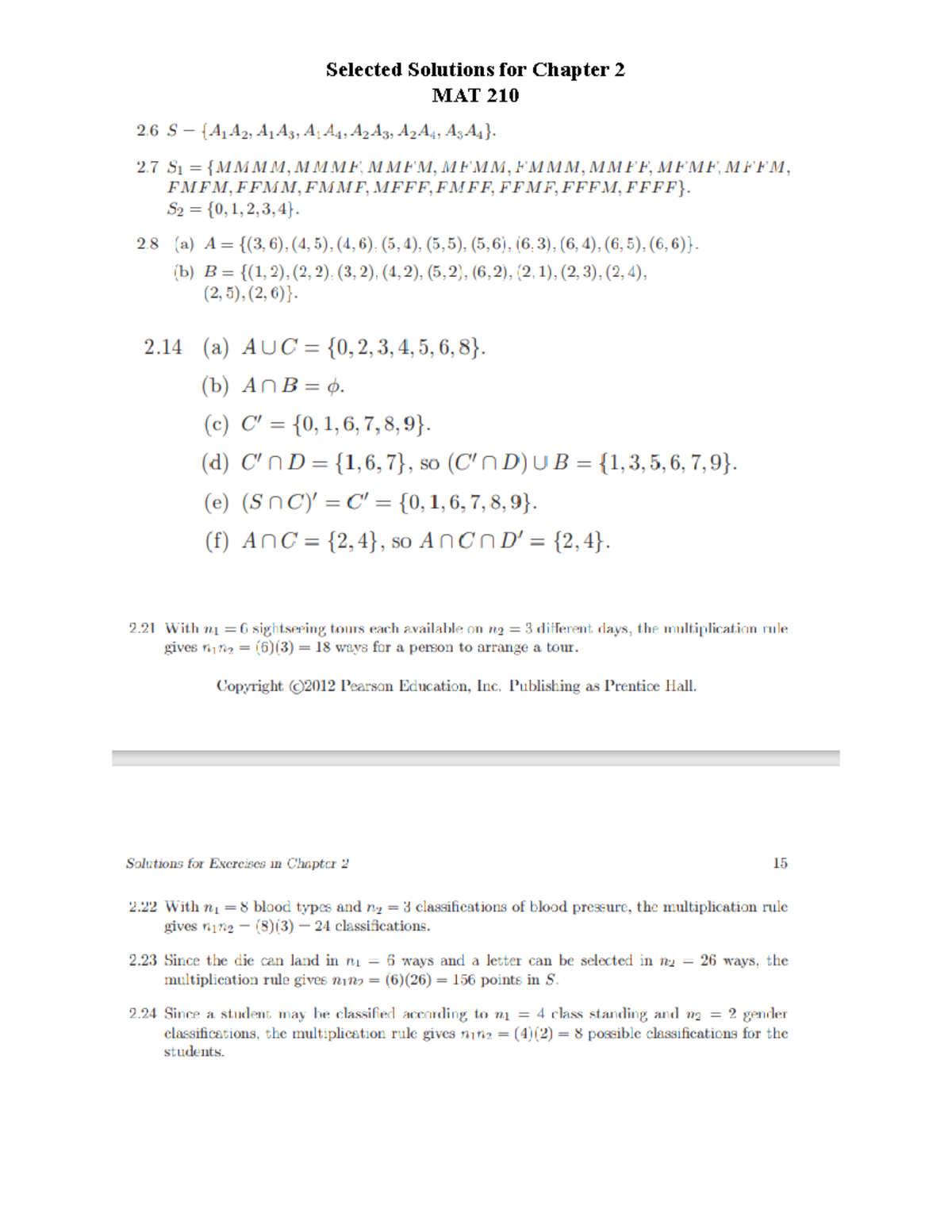 Chapter 2, Solution - skwdkidbnw - Software Engineering - Studocu