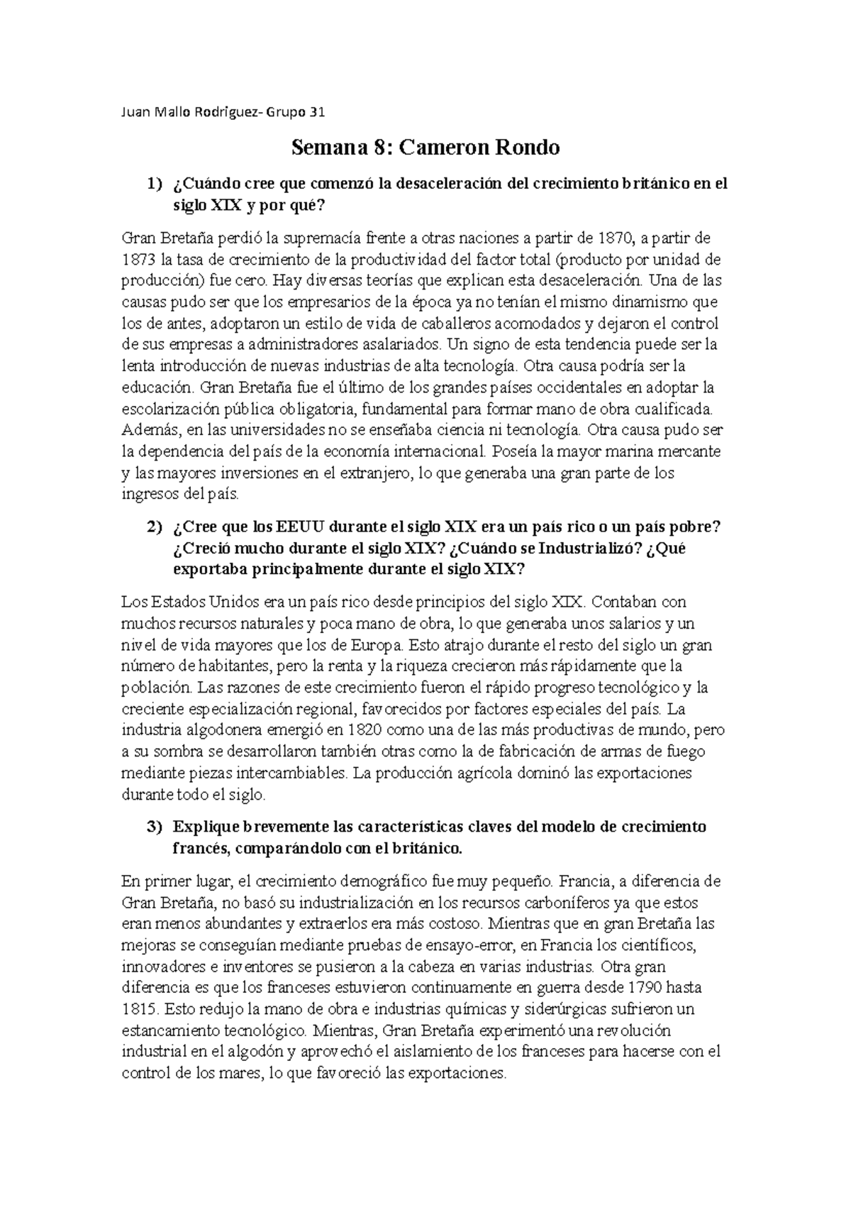 Práctica 8 de Historia Económica con Antonio Tena Junguito - Juan Mallo ...