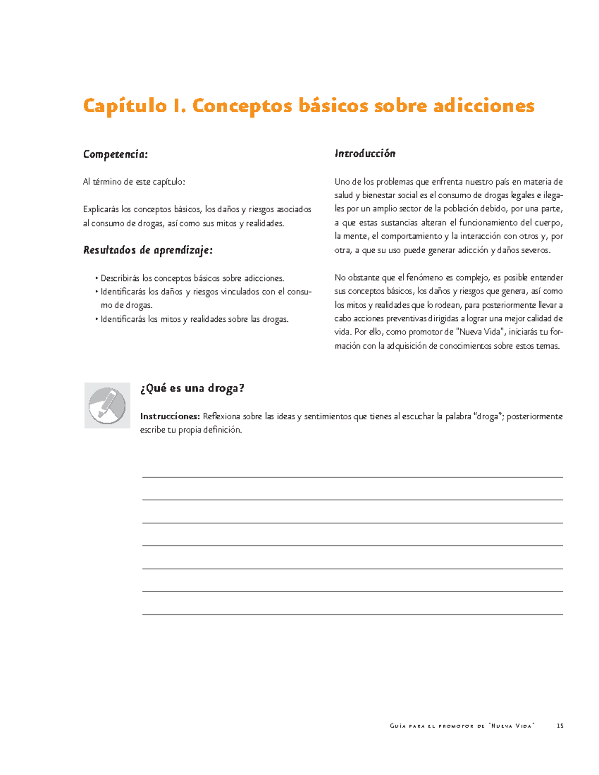 Prevad cap1 - HOO - G u í a p a r a e l p r o m o t o r d e " N u e v a V i d a " 15 - Studocu