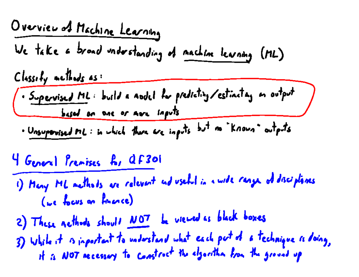 QF301-A-Lecture 03 - notes - 29:010:203 - Studocu