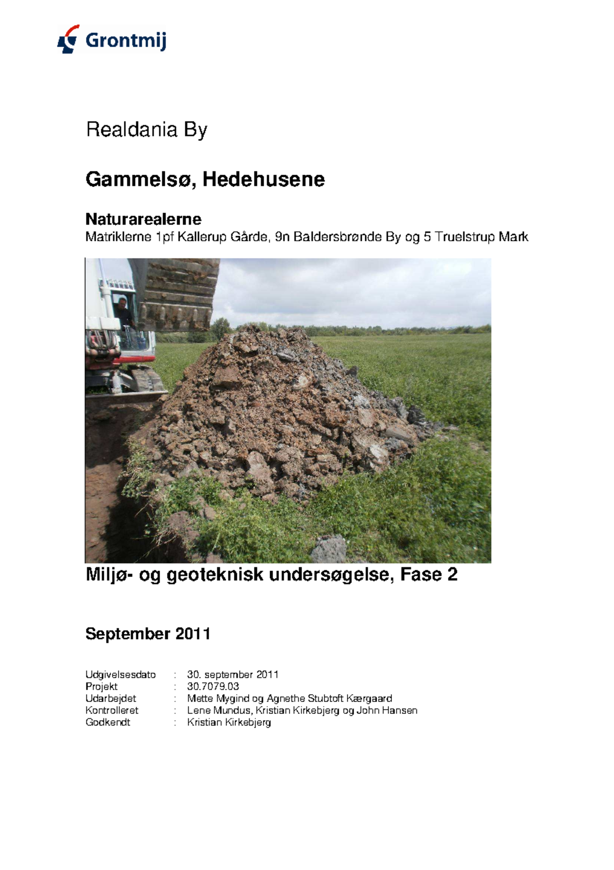 Miljø og geoteknisk undersøgelse samt boringer - Lejeret - SDU - Studocu